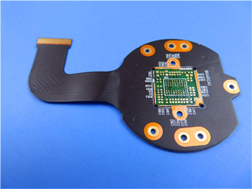 Flexible Printed Circuit FPC on Polyimide with Partial Green Solder ...