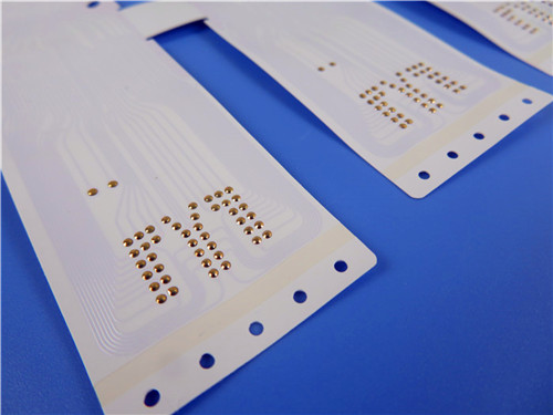 PET Flexible PCB FPC with White Solder Mask and Immersion Gold